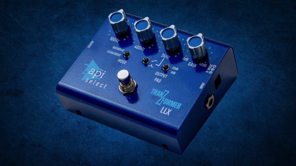 Review: API LLX Bass TranZformer Bass Pedal - Bass Musician Magazine ...
