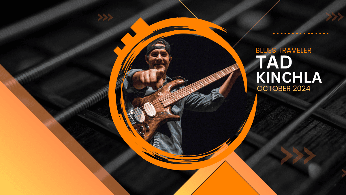 Bassist Tad Kinchla – Blues Traveler Bass Going Strong, October 2024 ...